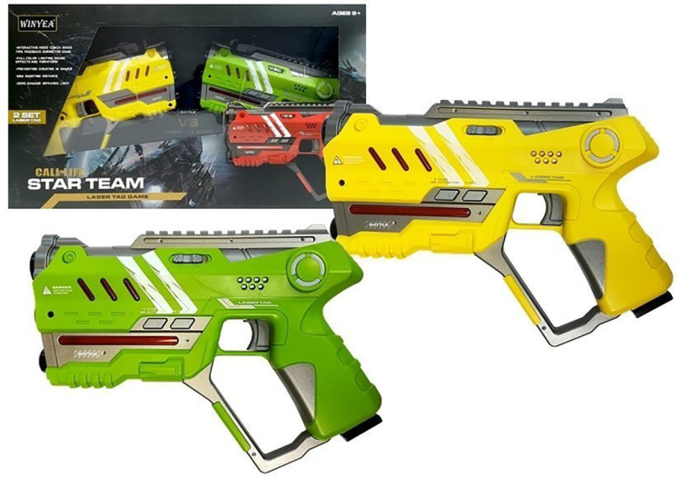Набор для лазертага Winyea Call of Life Star-Team (2 бластера) - W7008D ...
